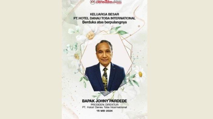 Profil Johny Pardede, Pendiri Klub Harimau Tapanuli dan Presdir Hotel ...