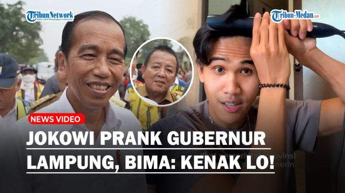 Jokowi Prank Gubernur Lampung, Bima Yudho Sindir Pedas Arinal Djunaidi: Kenak Lo! - Tribun-medan.com