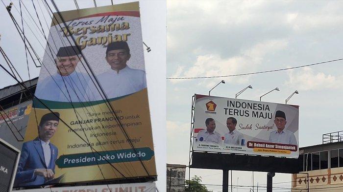Baliho Wajah Presiden Jokowi dengan Para Calon Presiden Muncul di ...