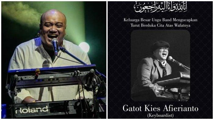 KABAR Duka Keyboardis Ungu Meninggal Dunia, Gatot Kies Alias Gatz Alami ...