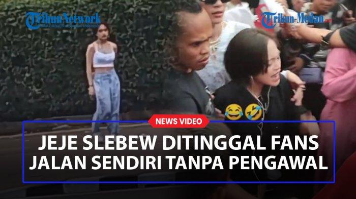 KASIHAN Jeje Slebew Jalan Sendirian Tanpa Pengawal Usai CFW Ditutup ...