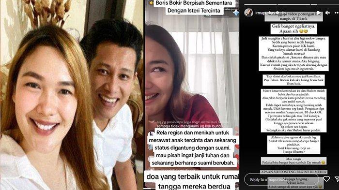 KLARIFIKASI Irma Purba Usai Viral Video Nangis, Pisah KK dengan Boris Bokir, Kebingungan Soal ...