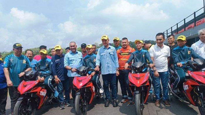 KONI dan IMI Sumut Launching Tim Balap Motor Road Race dan Gasstrack ...