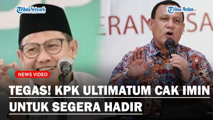 KPK Peringatkan Cak Imin Untuk Hadir Pemeriksaaan soal Kasus Korupsi Kemnaker - Tribun-medan.com