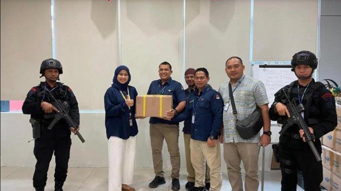 KPU Sebut Logistik Pemungutan Suara Ulang Telah Tiba di Samosir dan Nias Selatan - Tribun-medan.com