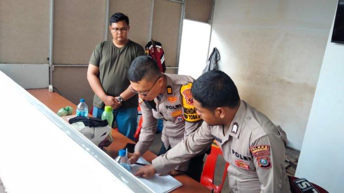 Kabag Ops Polres Pelabuhan Belawan Cek Pengamanan Gudang KPU Kota Medan - Tribun-medan.com