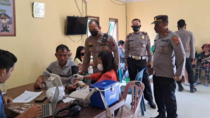Tournament Sepak Bola Simanindo, Kabagops Polres Samosir Imbau dan Fasilitasi Penonton Vaksin ...