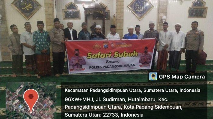 Polres Padangsidimpuan Beri Imbauan saat Sambangi Masjid Al Hidayah - Tribun-medan.com