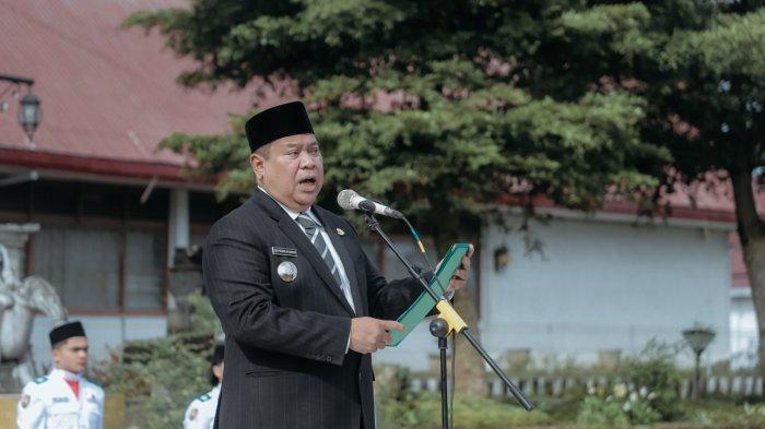 Pimpin Upacara Hari Pahlawan, Bupati Eddy Berutu: Bangkitkan Semangat ...
