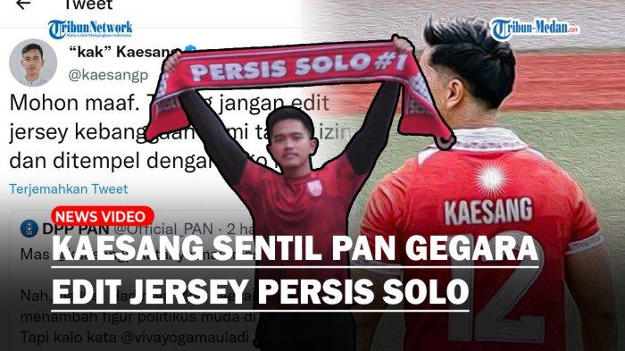 Kaesang Pangarep Semprot PAN, Geram Fotonya Pakai Jersey Persis Solo ...