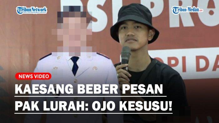 Kaesang Pangarep Beber Dapat Pesan dari Pak Lurah: Ojo Kesusu! - Tribun ...