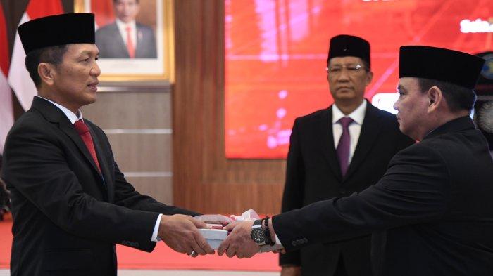 Kakanwil Sumut, Agung Krisna Hadiri Pelantikan dan Sertijab Sekjen Kemenkumham - Tribun-medan.com