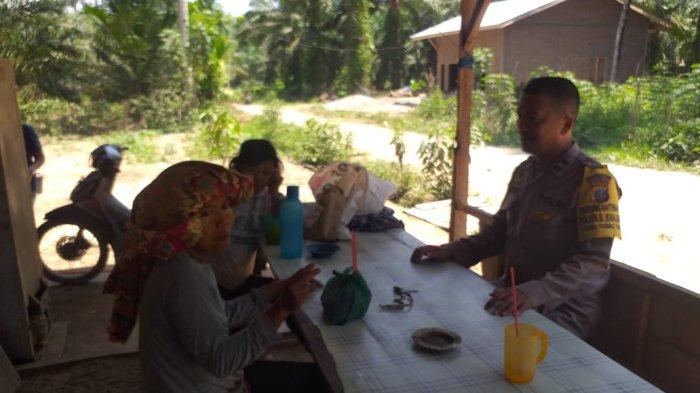 Polsek Bandar Khalipah Imbau Warga Desa Juhar Rawat Kamtibmas Tribun