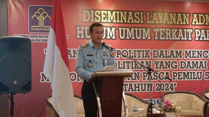 Sukseskan Pemilu 2024, Kanwil Kemenkumham Sumut Diseminasikan Layanan Partai Politik - Tribun ...