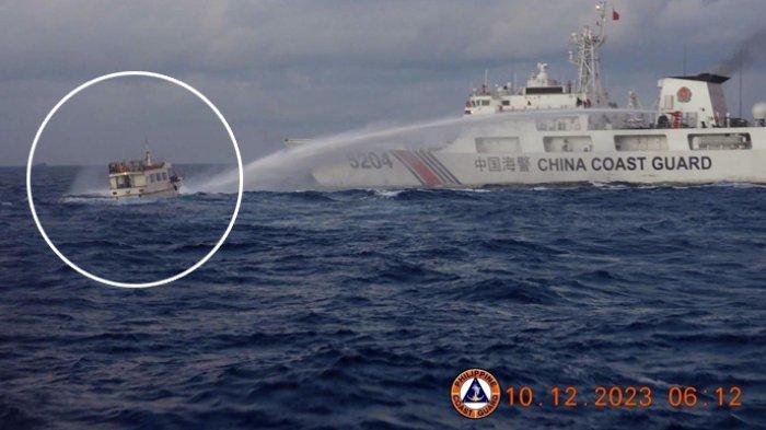 TINDAKAN PREMANISME China di Laut China Selatan, Dua Kapal Coast Guard ...
