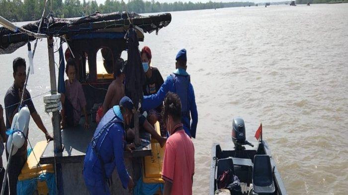 Regu I Sat Pol Airud Polres Tanjung Balai Cegat Kapal Mencurigakan di Perairan Tanjung Balai ...