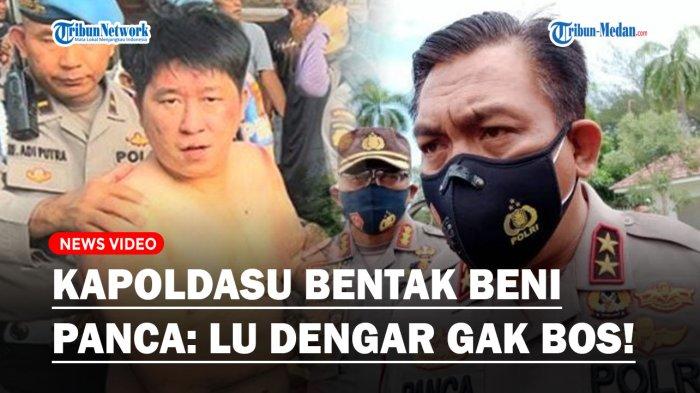 KAPOLDA SUMUT Bentak Pelaku Penyerangan Polisi di Lapak Judi: Lu Dengar ...