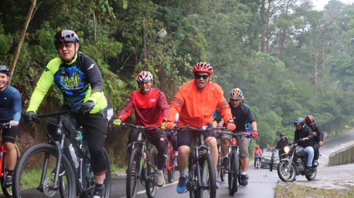 Gowes Bareng Kapolda Sumut di Tahura, Kapolres Karo: Kami Lebih ...