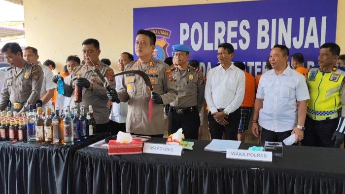 Tunjukkan Senjata Tajam, Polisi Ungkap 15 Perkara dan 16 Tersangka ...