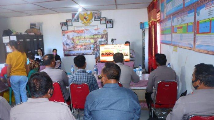 Dari Desa Nagasaribu III Kapolres Humbahas Ikuti Zoom Meeting Vaksinasi Massal Serentak - Tribun ...