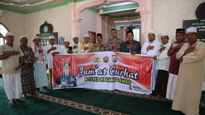 Jum'at Curhat, Kapolres Palas Tampung Keluh Kesah Masyarakatnya - Tribun-medan.com