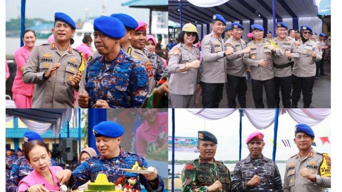 Kapolres Pelabuhan Belawan Hadiri Syukuran Hari Ulang Tahun ke-73 Korps Polairud - Tribun-medan.com