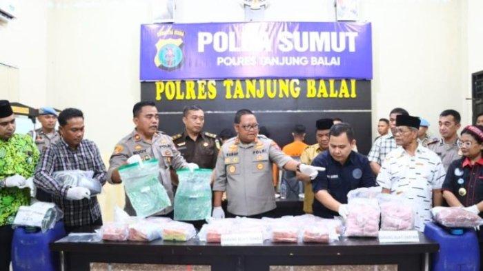 15 Kg Sabu dan 10 Ribu Butir Pil Ekstasi Diamankan Polres Tanjungbalai, Ini Kata AKBP Yusuf ...