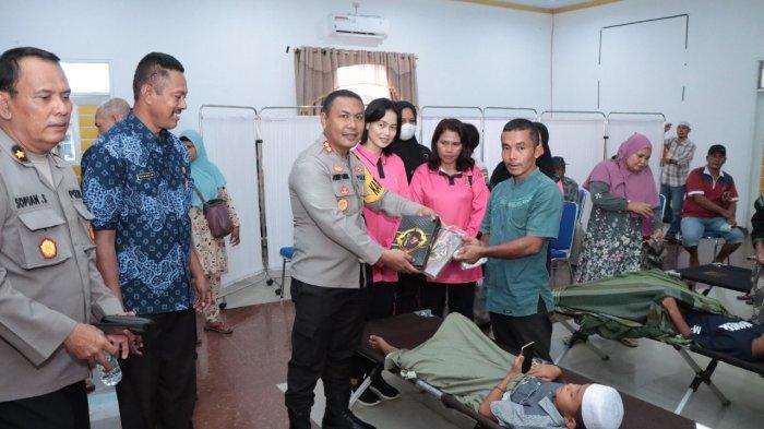 Jelang HUT Bhayangkara Ke 76, Polres Tapteng Ikuti Zoom Meeting Bhakti Kesehatan Secara Serentak ...