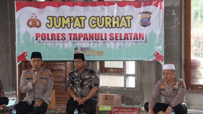 Kapolres Tapsel Bagikan Nomor WhatsApp Pribadinya saat Dengarkan Keluhan Warga - Tribun-medan.com