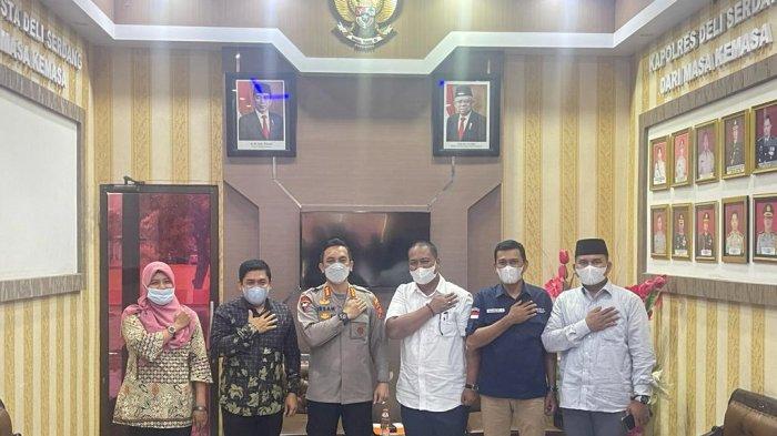 Terima Audensi Bawaslu, Kapolresta Deli Serdang: Mari kita Bekerja Sama Sukseskan Pemilu Tahun ...
