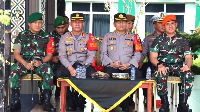 Kapolrestabes Medan Hadiri Apel Pengamanan Kedatangan Iriana Jokowi - Tribun-medan.com