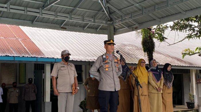 SMA Negeri 1 Air Joman Disambangi Kapolsek dan Sampaikan Hal Ini - Tribun-medan.com