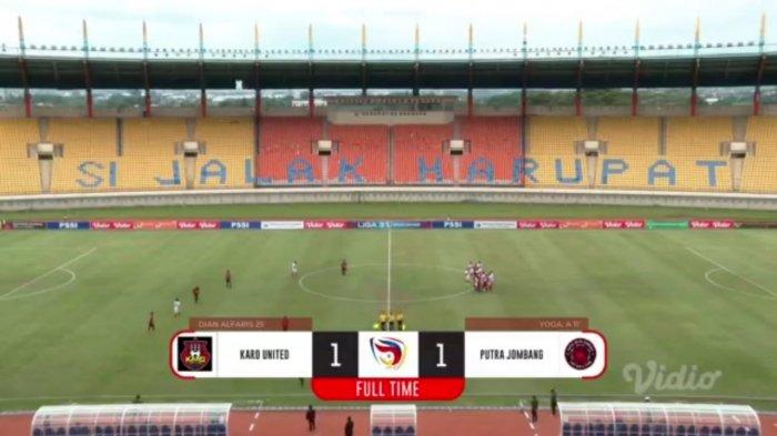 HASIL Laga Karo United vs Putra Delta Sidoarjo Bertahan Imbang 1-1, Gol ...