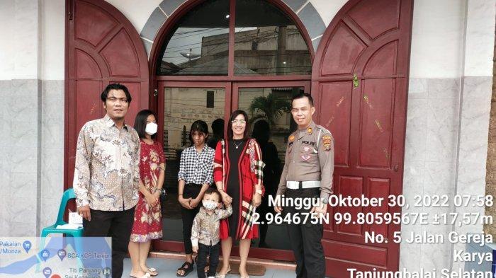 Kaslan Polres Tanjungbalai Ibadah Minggu dan Jalin Keakraban dengan ...