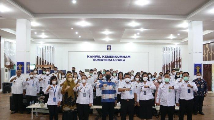 Kanwil Kumham Sumut Laksanakan Supervisi dan Pembinaan Disiplin bagi Seluruh Pegawai Negeri ...