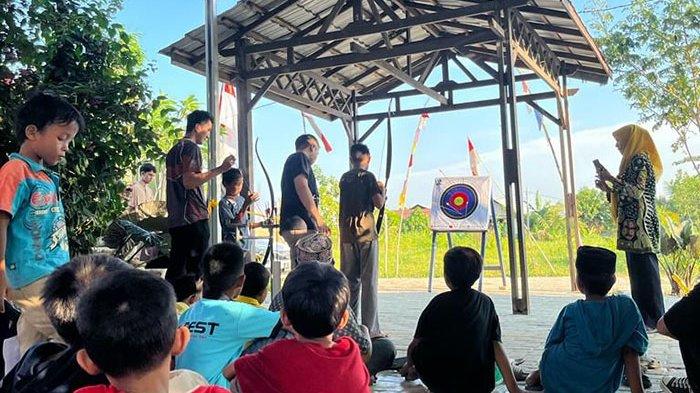 Senyum Ramadan di Rumah Literasi Ranggi, Ajak Anak Olahraga Memanah ...