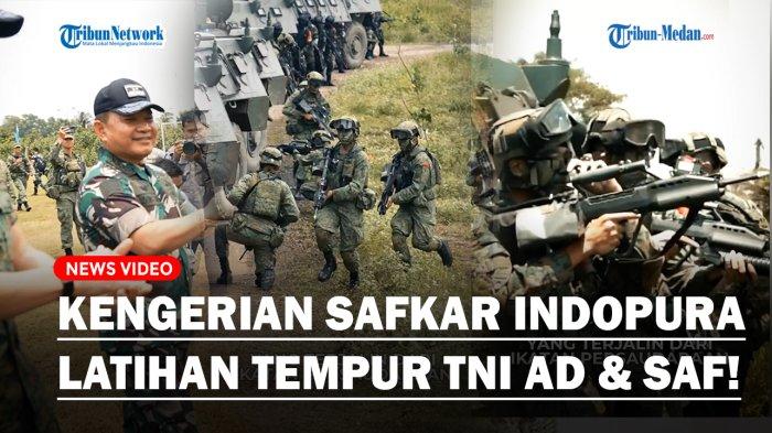 Kehebatan Latihan Tempur Pasukan TNI AD dan Singapore Armed Force dalam ...