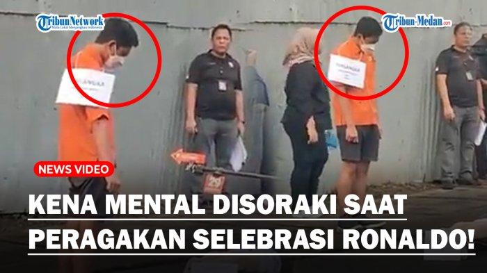 Kena Mental Mario Dandy Tertunduk Lesu Disoraki saat Rekonstruksi Peragakan Selebrasi Ala ...