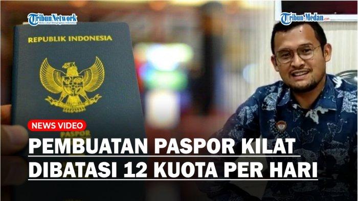 Layanan Pembuatan Paspor Kilat di Imigrasi Polonia Dibatasi 12 Kuota Per Hari - Tribun-medan.com