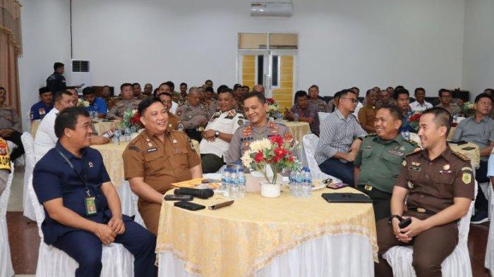 Polres Tapteng Gelar Rapat Koordinasi Kesiapan Pengamanan Pilkada 2024 - Tribun-medan.com