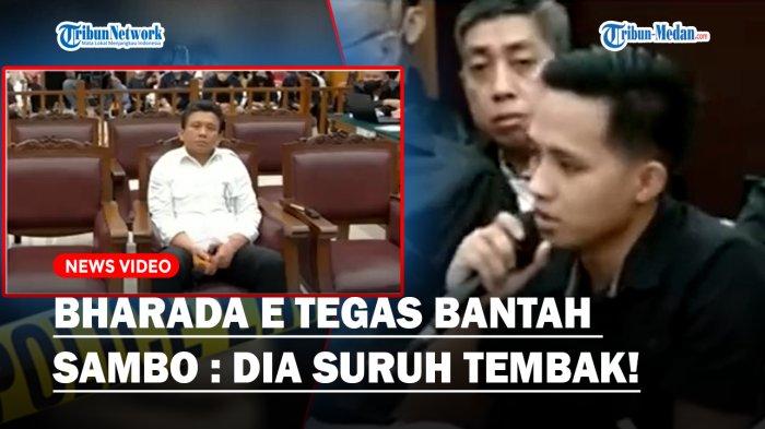 Ketegasan Bharada E Bantah Kesaksian Ferdy Sambo : Dia Beri Perintah Tembak Yosua - Tribun-medan.com