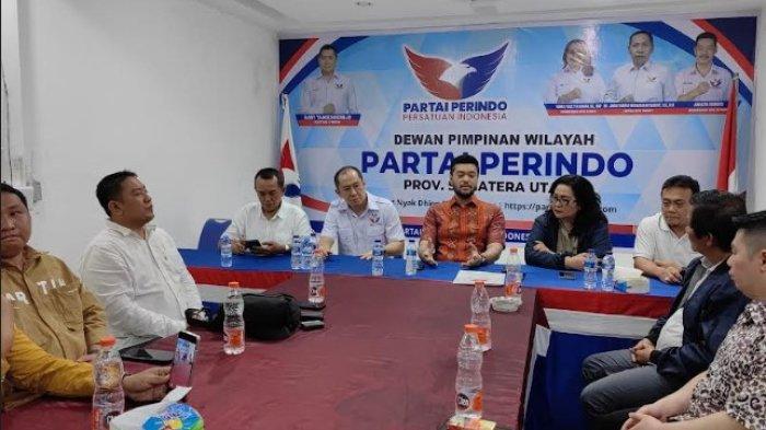 Ketua Hanura Sumut Daftar ke Perindo dan Wawancara sebagai Calon Wali Kota Medan - Tribun-medan.com