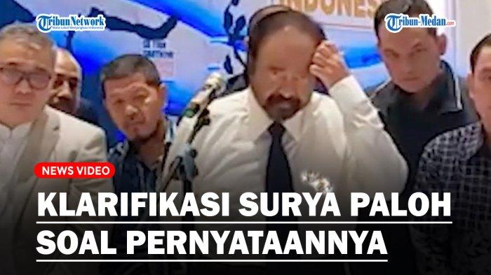 KLARIFIKASI Surya Paloh Soal Pernyataannya Bakal Membubarkan Nasdem Jika Ada Kader yang Korupsi ...