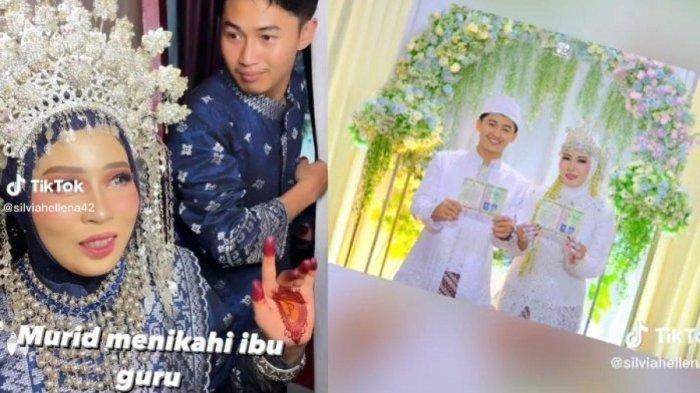 Viral Murid Nikahi Gurunya Wanita Cantik, Cinta Tumbuh Sejak Pandangan Pertama - Tribun-medan.com