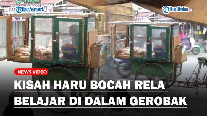 KISAH HARU, Bocah Rela Belajar di Dalam Gerobak demi Temani sang Kakek ...