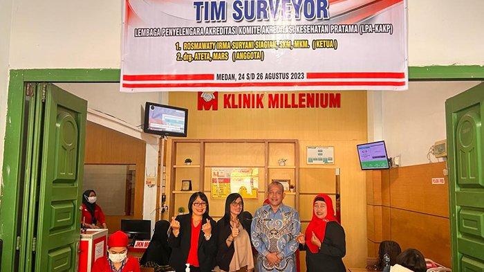 Klinik Pratama Millenium Terima Kunjungan Tim Surveyor dari Lembaga Penyelenggara Akreditasi ...