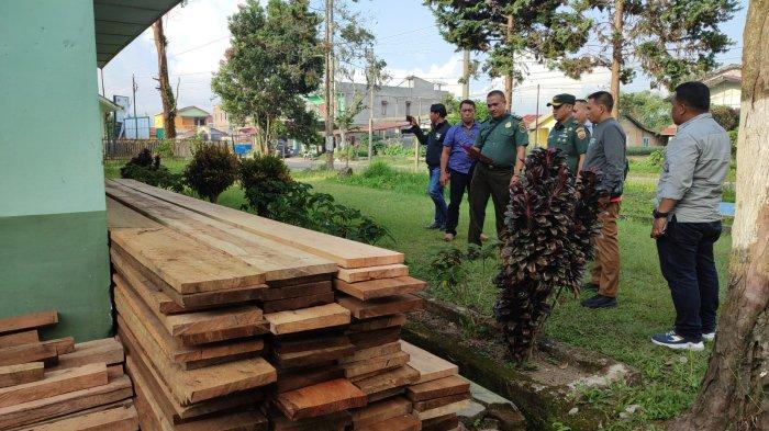 Batang Kayu Siap Olah Diamankan dari Tahura, Dirambah Oknum tak Bertanggung Jawab - Tribun-medan.com