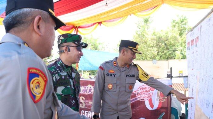 Karorena Polda Sumut Monitoring Pemungutan Suara di Sergai - Tribun ...