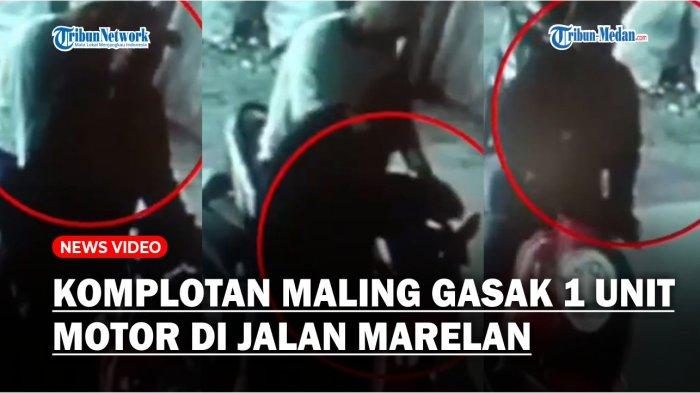 VIRAL Komplotan Maling Gasak Satu Unit Motor Jenis Scoopy di Jalan ...