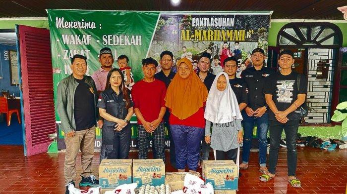 Berbagi Berkah Ramadan, Komunitas Solid Project Club Beri Sembako ke Panti Asuhan Al–Marhamah ...